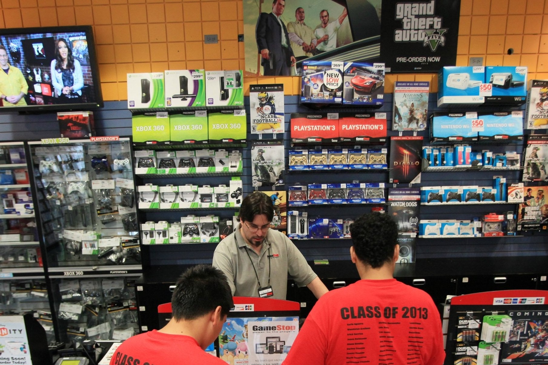 Gamestop Counter