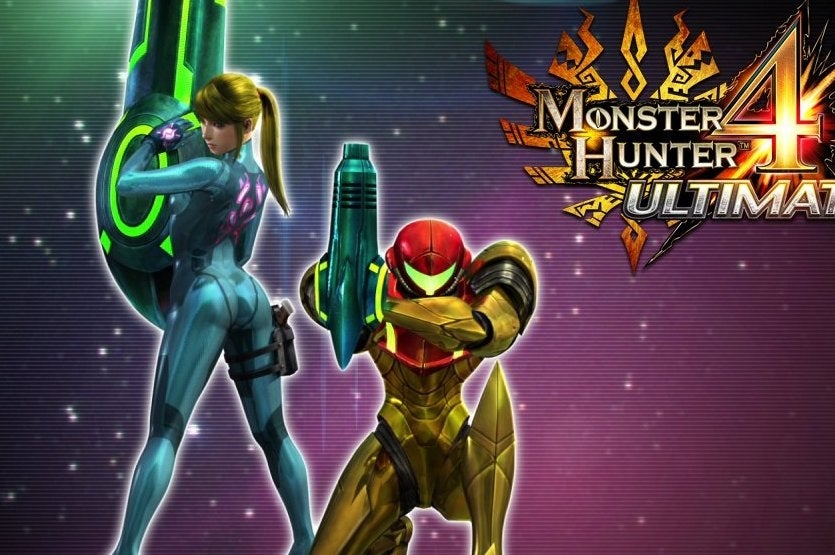 Samus and Zero Suit Samus costumes in Monster Hunter 4 Ultimate ...