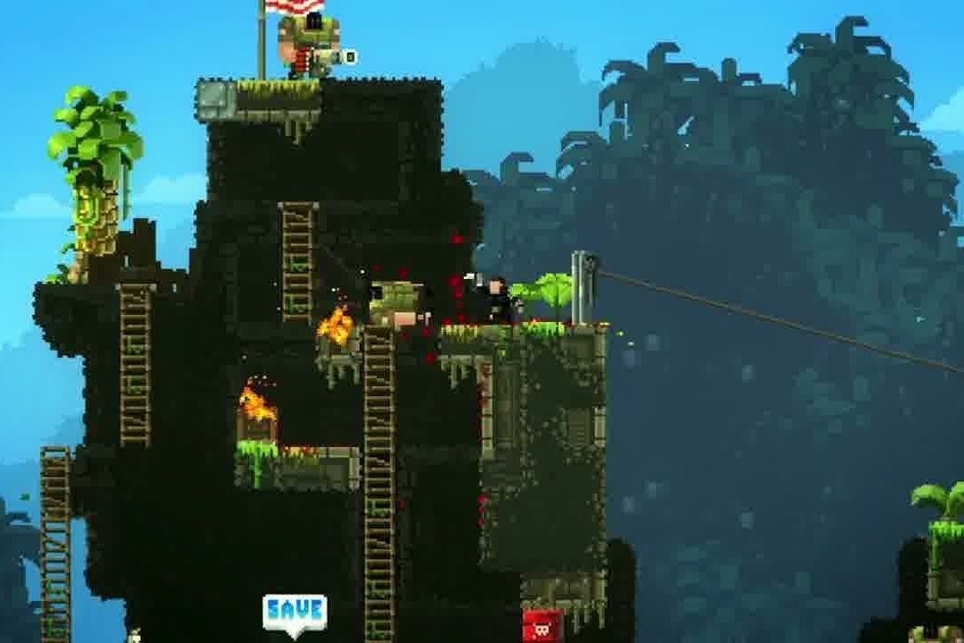 Aliens, ácido y sangre en la nueva actualización de BroForce | Eurogamer.es