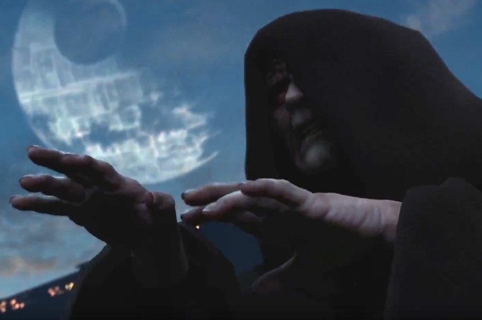 Watch The Emperor do Force Lightning in Star Wars Battlefront ...