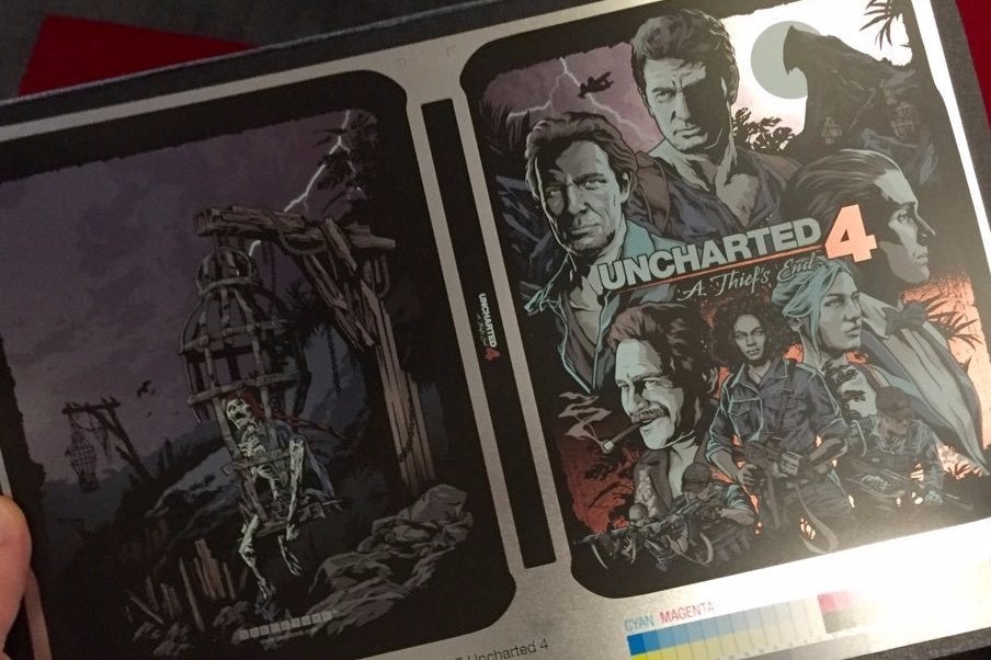 Vejam melhor a capa metálica de Uncharted 4 | Eurogamer.pt