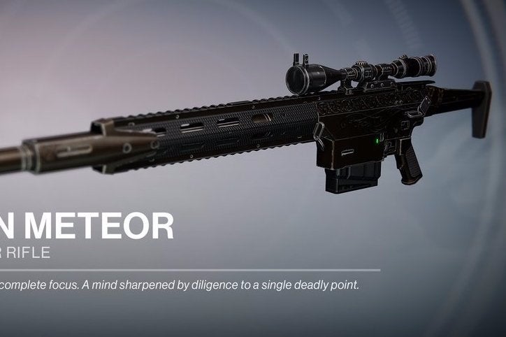 Zen Meteor es la nueva arma de Destiny | Eurogamer.es
