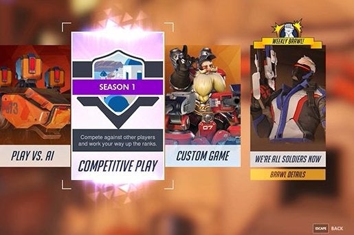 What you need to know about Overwatch Competitive Play | Eurogamer.net