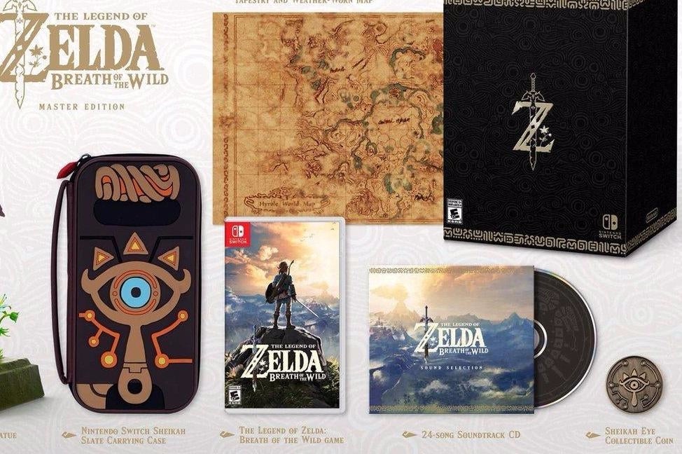 The Legend of Zelda: Breath of the Wild - Master Edition Revelada ...
