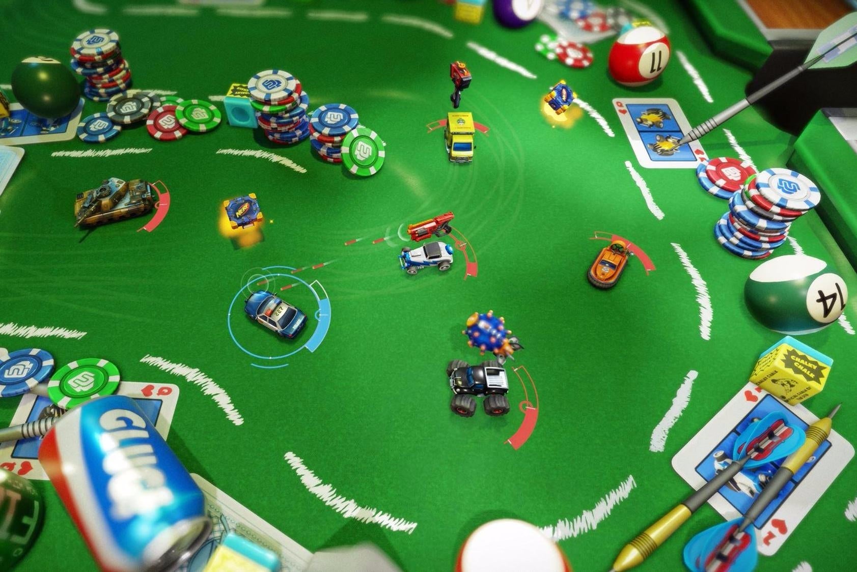 Here's your first proper look at the new Micro Machines game ...