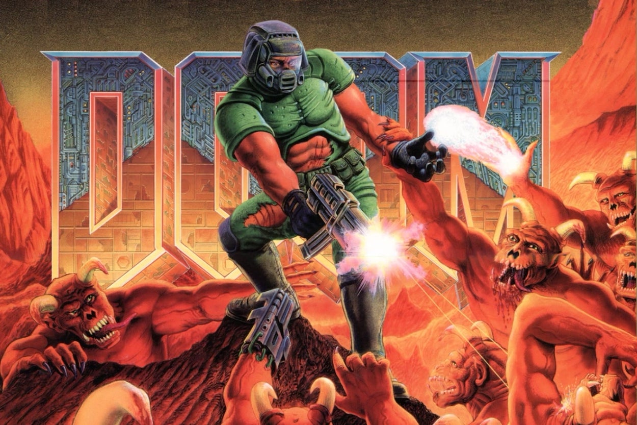 The Doom Marine was modelled after John Romero | Eurogamer.net