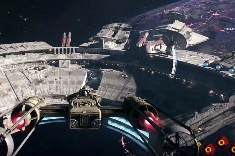 Watch an entire match of Star Wars Battlefront 2 Starfighter Assault ...