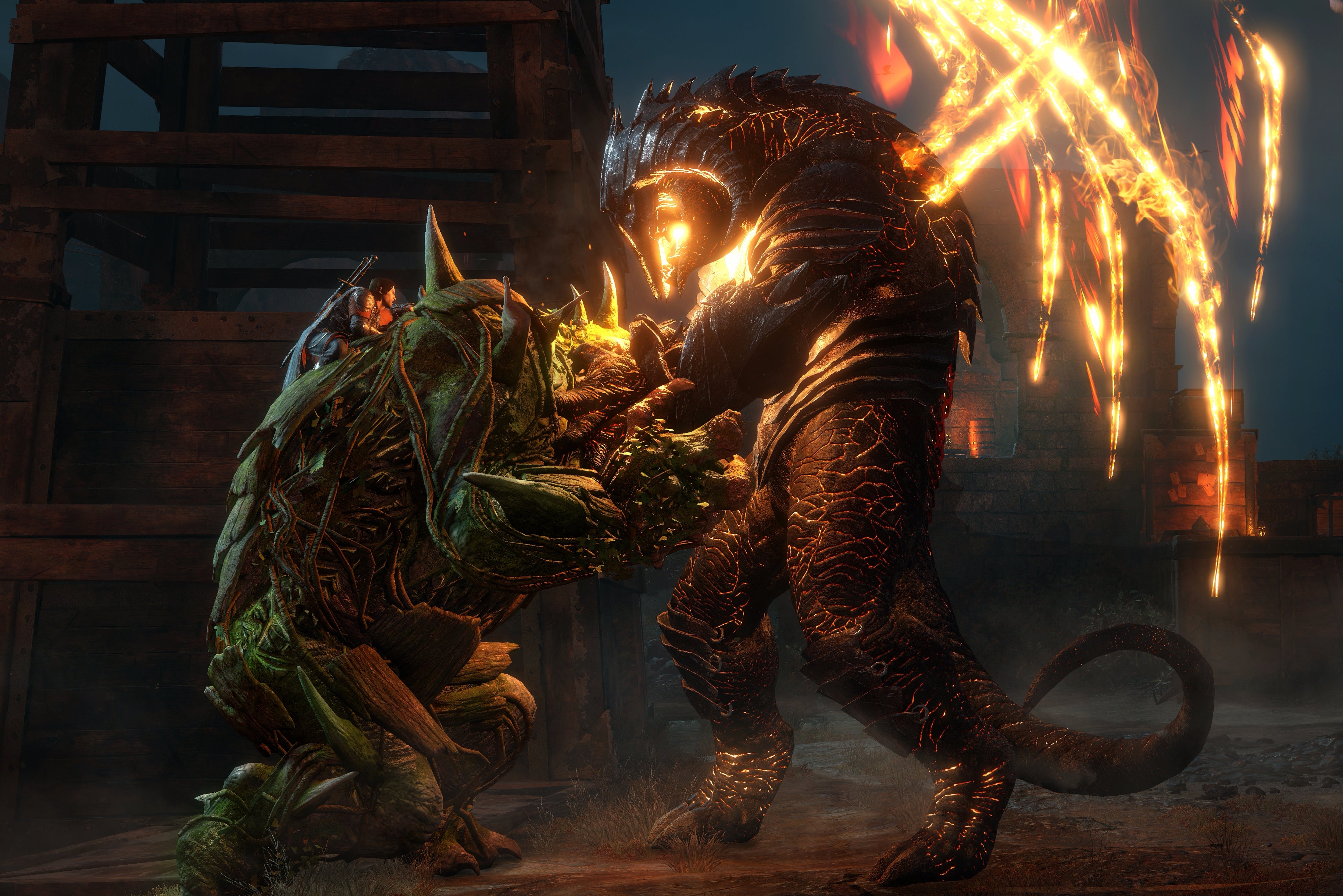 Watch: We fought Shadow of War's Balrog | Eurogamer.net