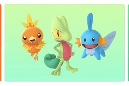 Pokemon Gen 3 Starters
