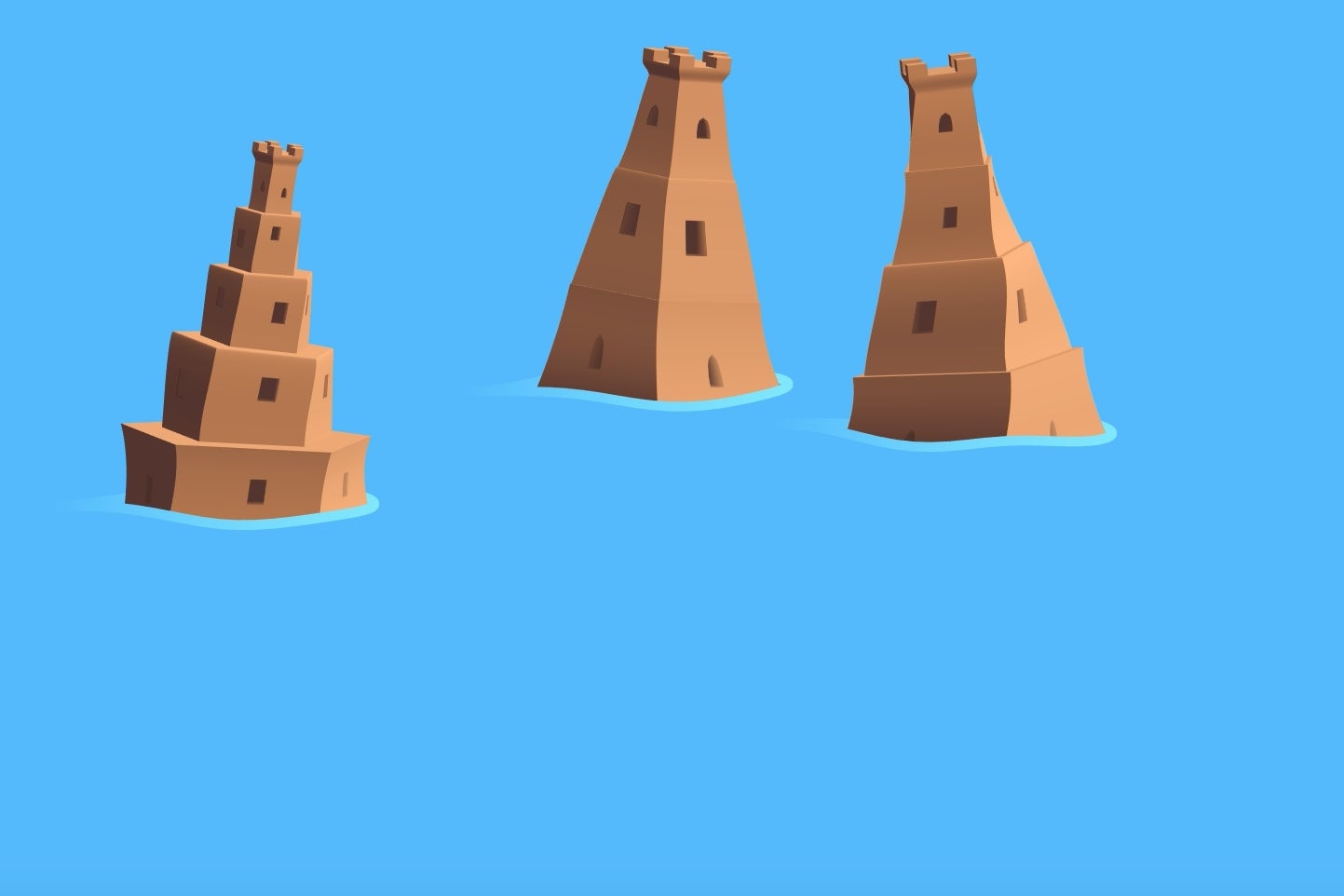 Sandcastles: Vectorpark's beautiful hymn to impermanence | Eurogamer.net