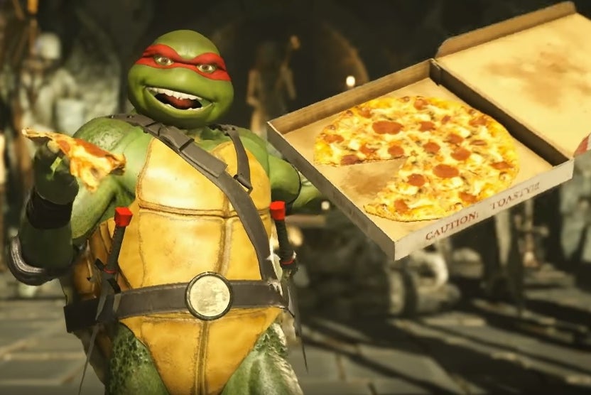 Here's our first look at The Teenage Mutant Ninja Turtles kicking ass ...