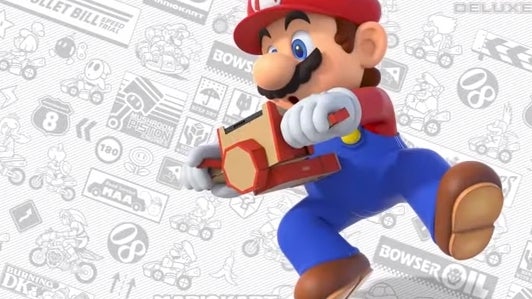 Now you can use Nintendo Labo to play Mario Kart 8 Deluxe | Eurogamer.net