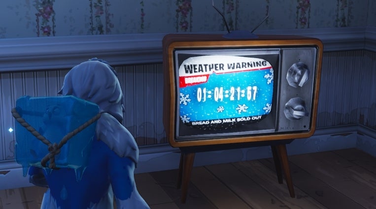 Fortnite begins countdown to winter event happenings | Eurogamer.net