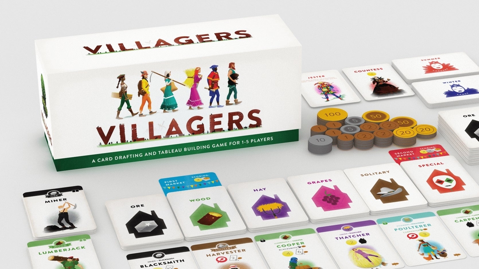 Dicebreaker Recommends: Villagers, a settlement-building card game ...