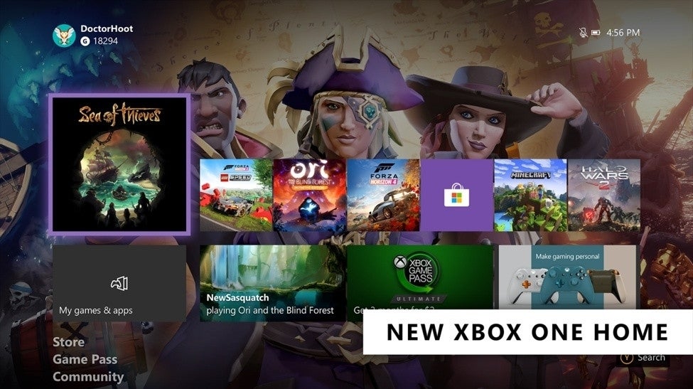 La actualización de febrero de Xbox One traerá cambios al menú ...