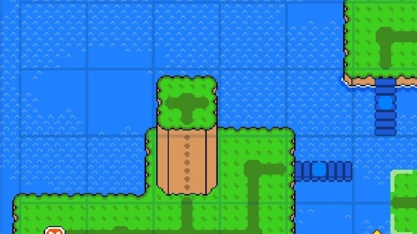 Super Mario World Level Map