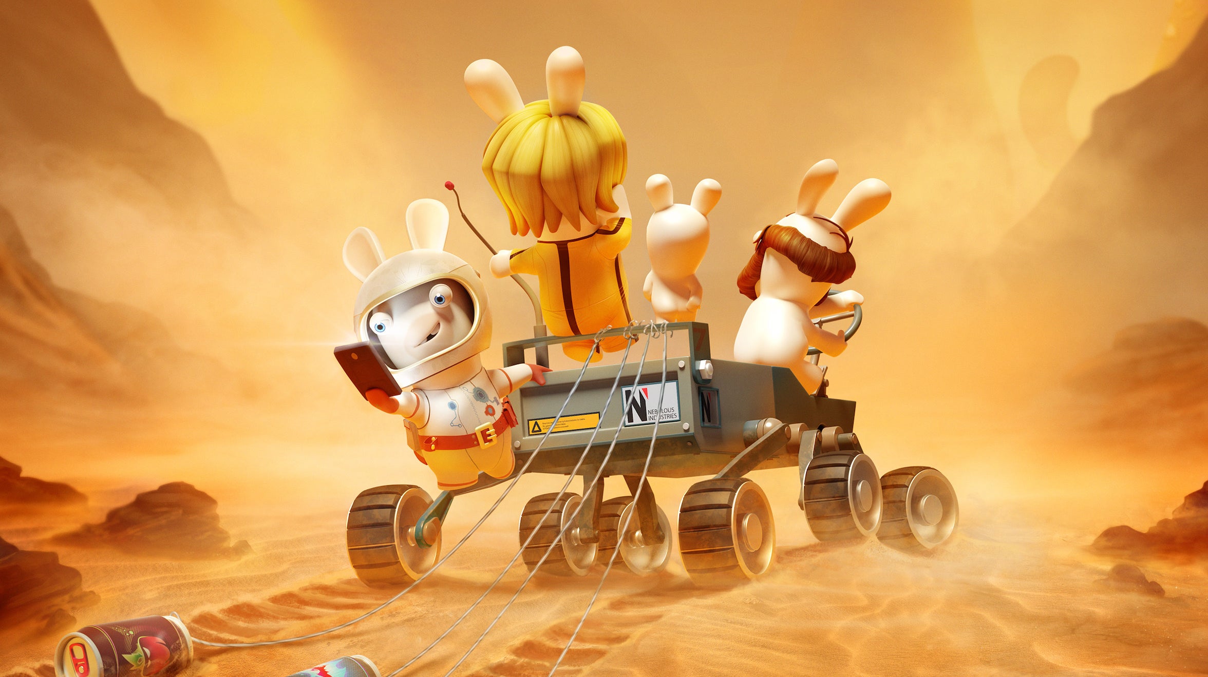 Rabbids Invasion Wallpaper
