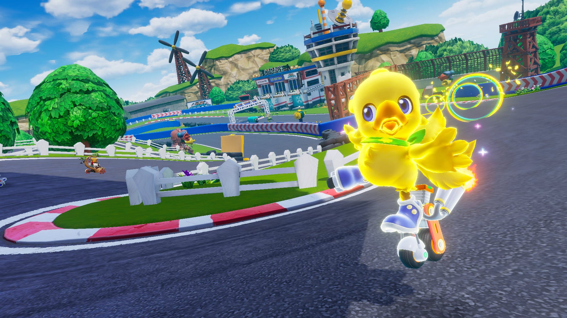 Chocobo GP has its own Rainbow Road | Eurogamer.net