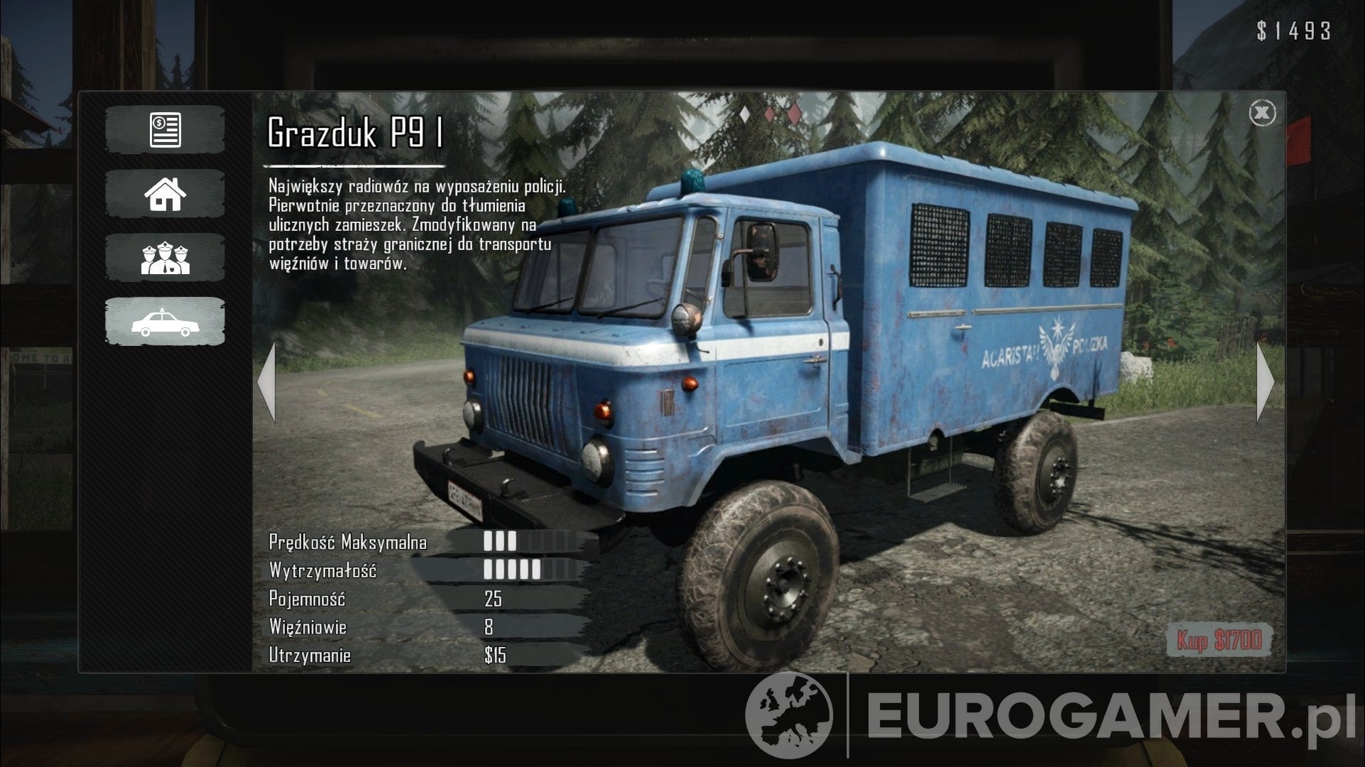 Contraband Police - bronie i radiowozy: zestawienie | Eurogamer.pl