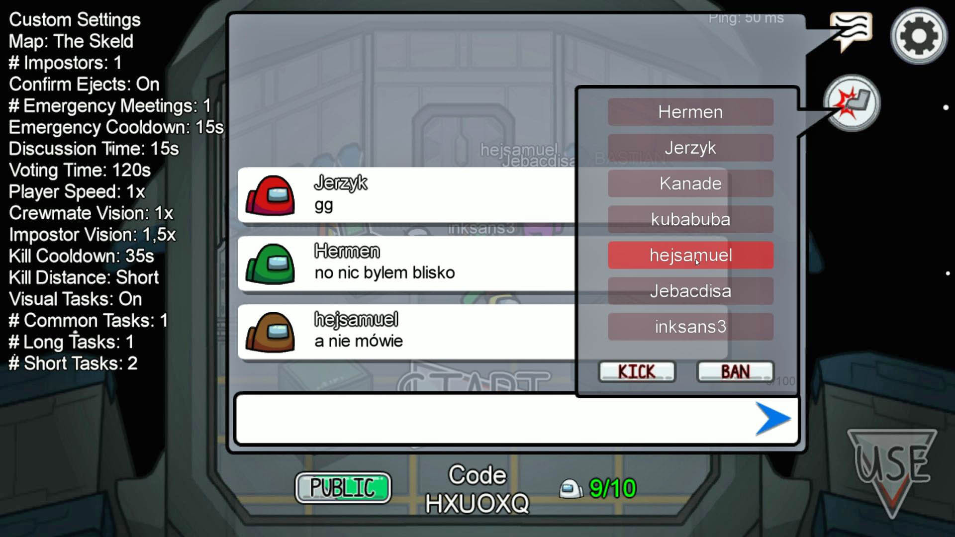 Among Us - kick i ban: jak wyrzucić gracza z gry | Eurogamer.pl