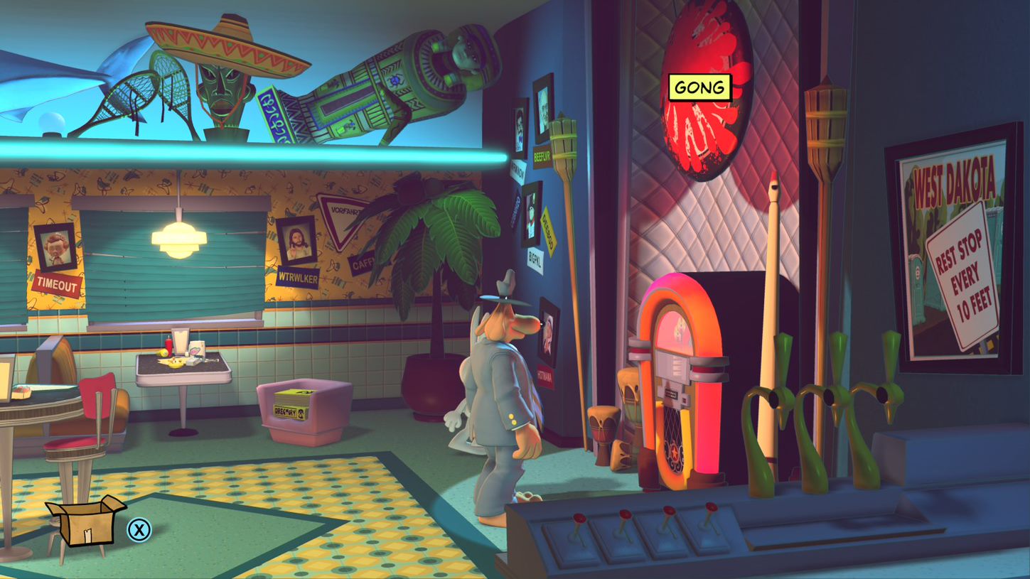 Sam & Max: Beyond Time and Space - Ozeanaffen, Banang-Flasche, Große ...