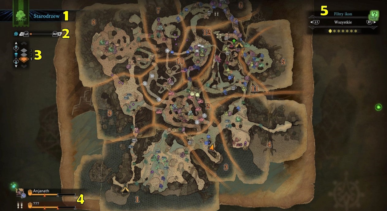 Monster Hunter World - mapa: przydatne informacje | Eurogamer.pl