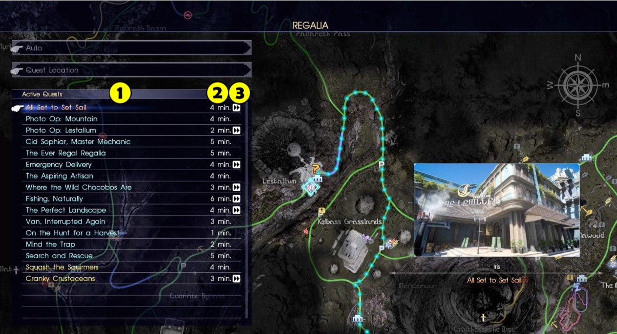 Final Fantasy 15 - mapa, podróżowanie, Regalia | Eurogamer.pl