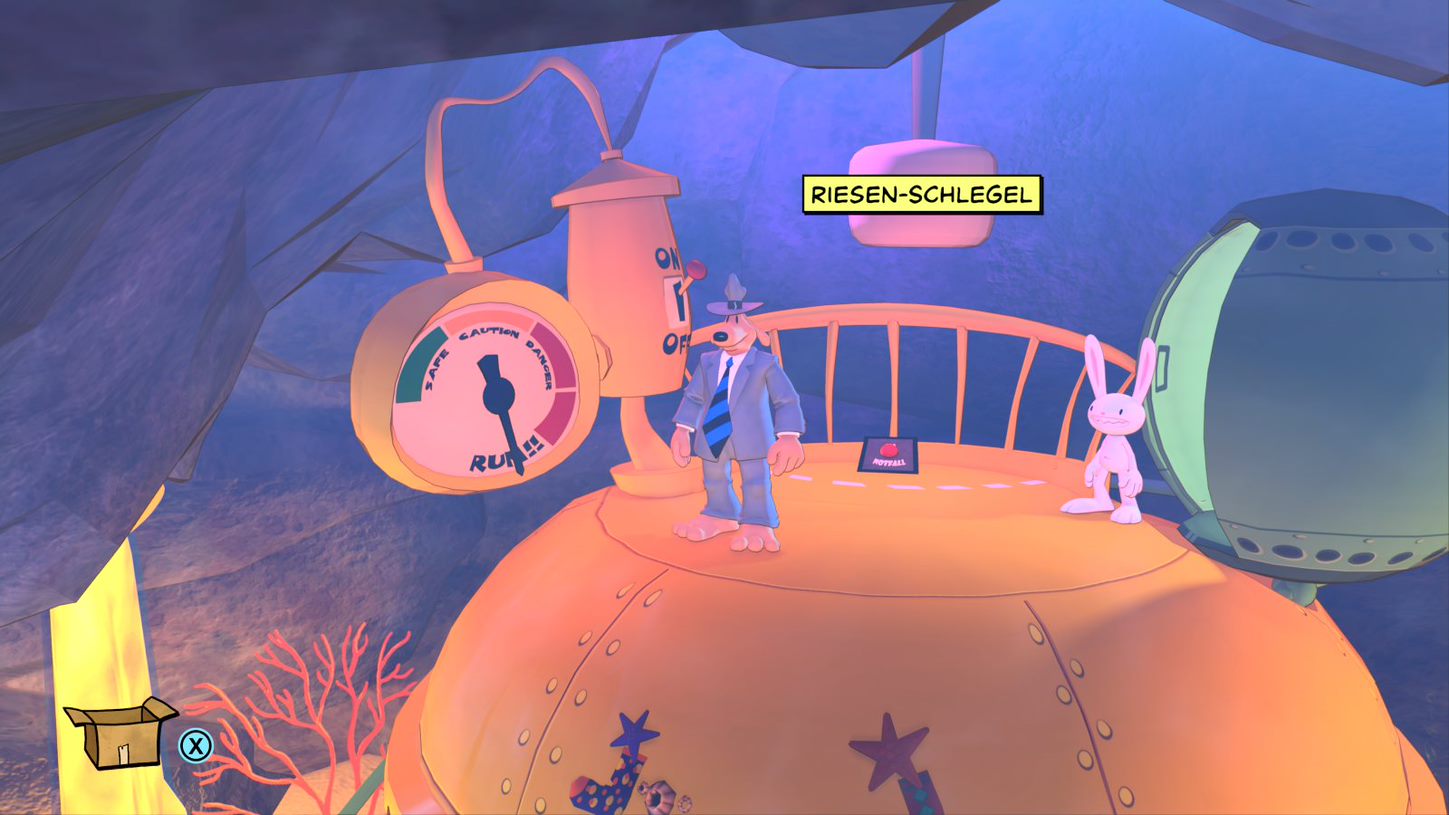 Sam & Max: Beyond Time and Space - Ozeanaffen, Banang-Flasche, Große ...