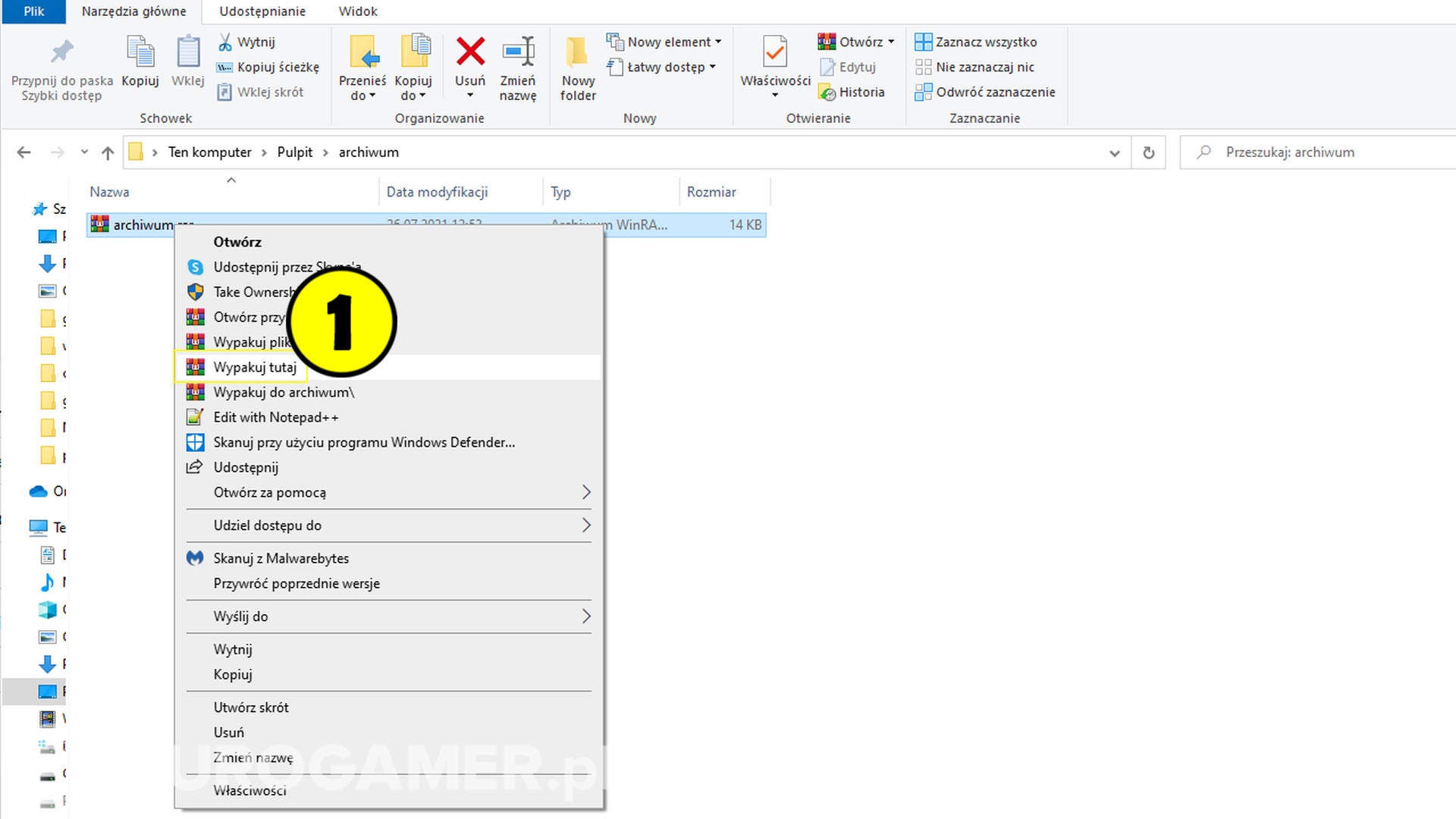 Jak rozpakować archiwum .rar i .zip | Eurogamer.pl