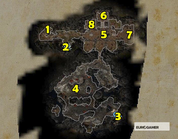 Divinity: Original Sin 2 - Fort Joy: mapa fortu | Eurogamer.pl