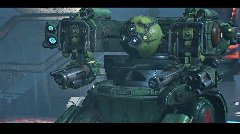 Ascent - boss: Ciężki Monobot, Siege Mech | Eurogamer.pl