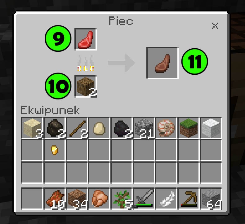 Minecraft - głód, gotowanie jedzenia | Eurogamer.pl