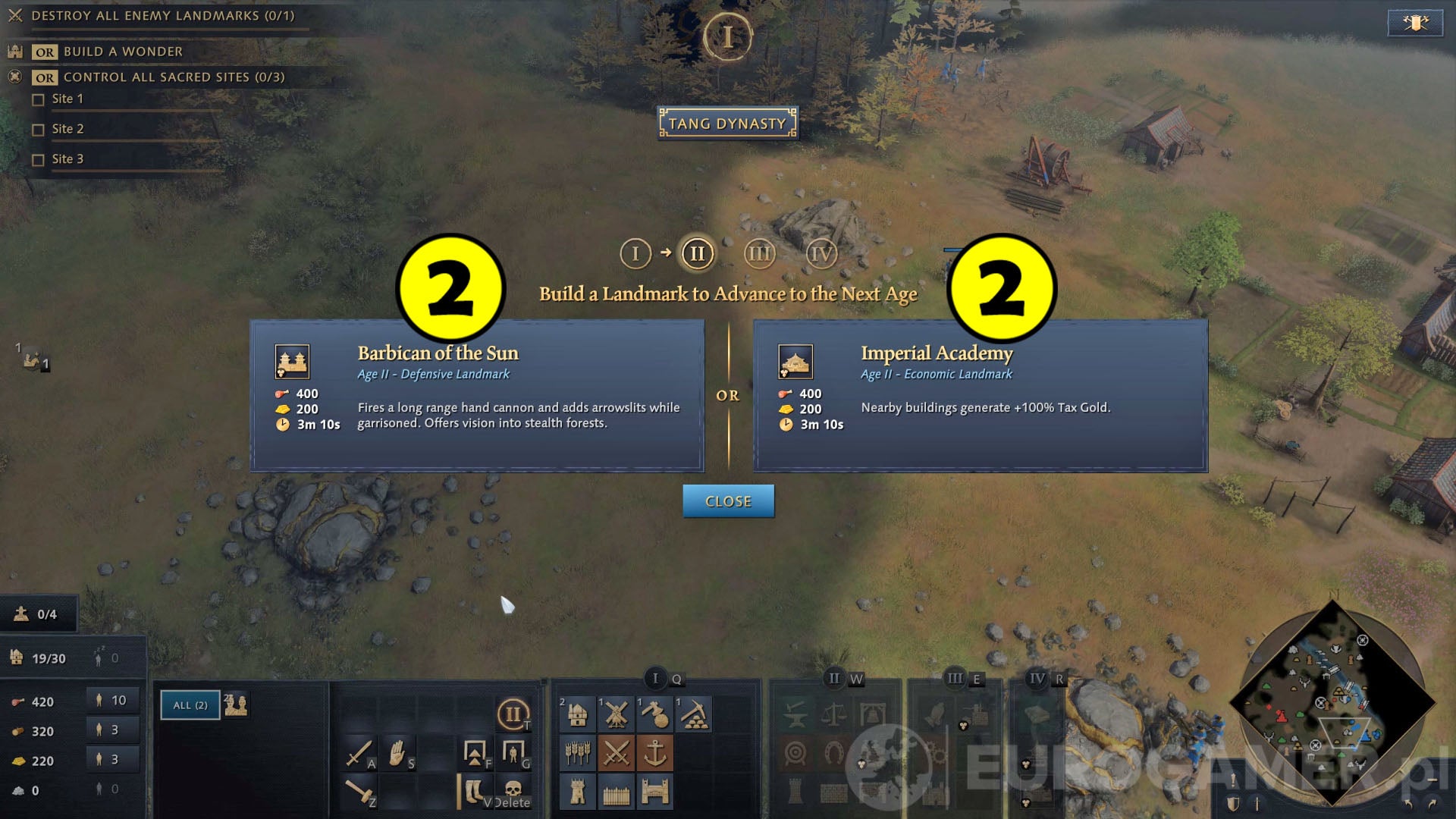 Age of Empires 4 - Landmark, budynek zabytkowy: jak budować | Eurogamer.pl