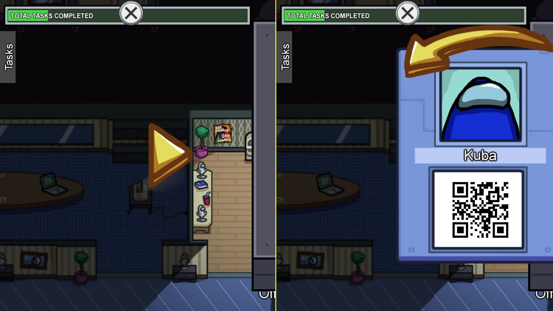 Among Us - zadanie (task): scan boarding pass | Eurogamer.pl