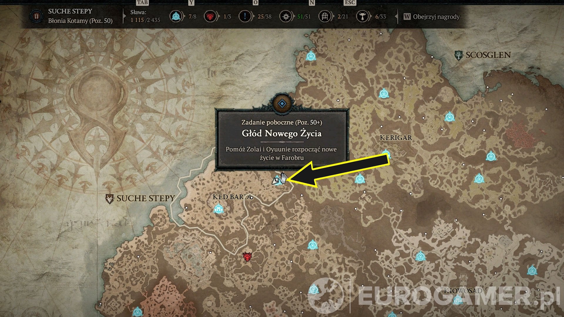 Diablo 4 - Suche Stepy: zadania poboczne | Eurogamer.pl