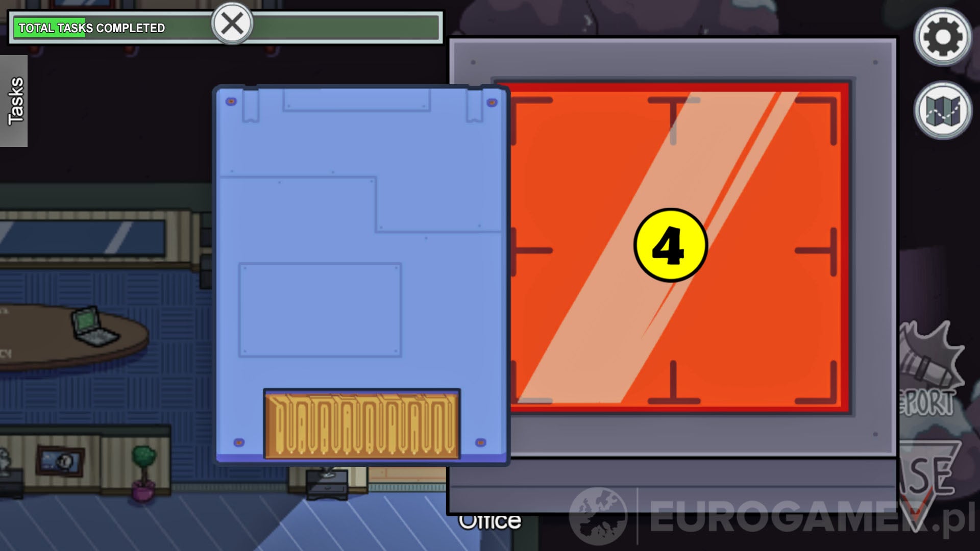 Among Us - zadanie (task): scan boarding pass | Eurogamer.pl