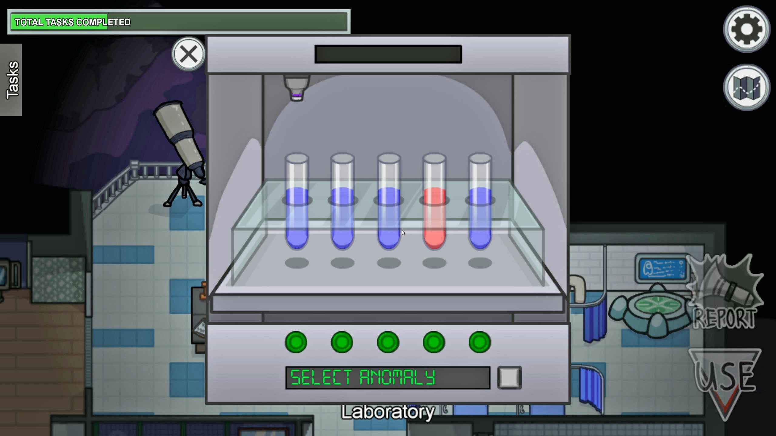 Among Us - zadanie (task): inspect sample | Eurogamer.pl