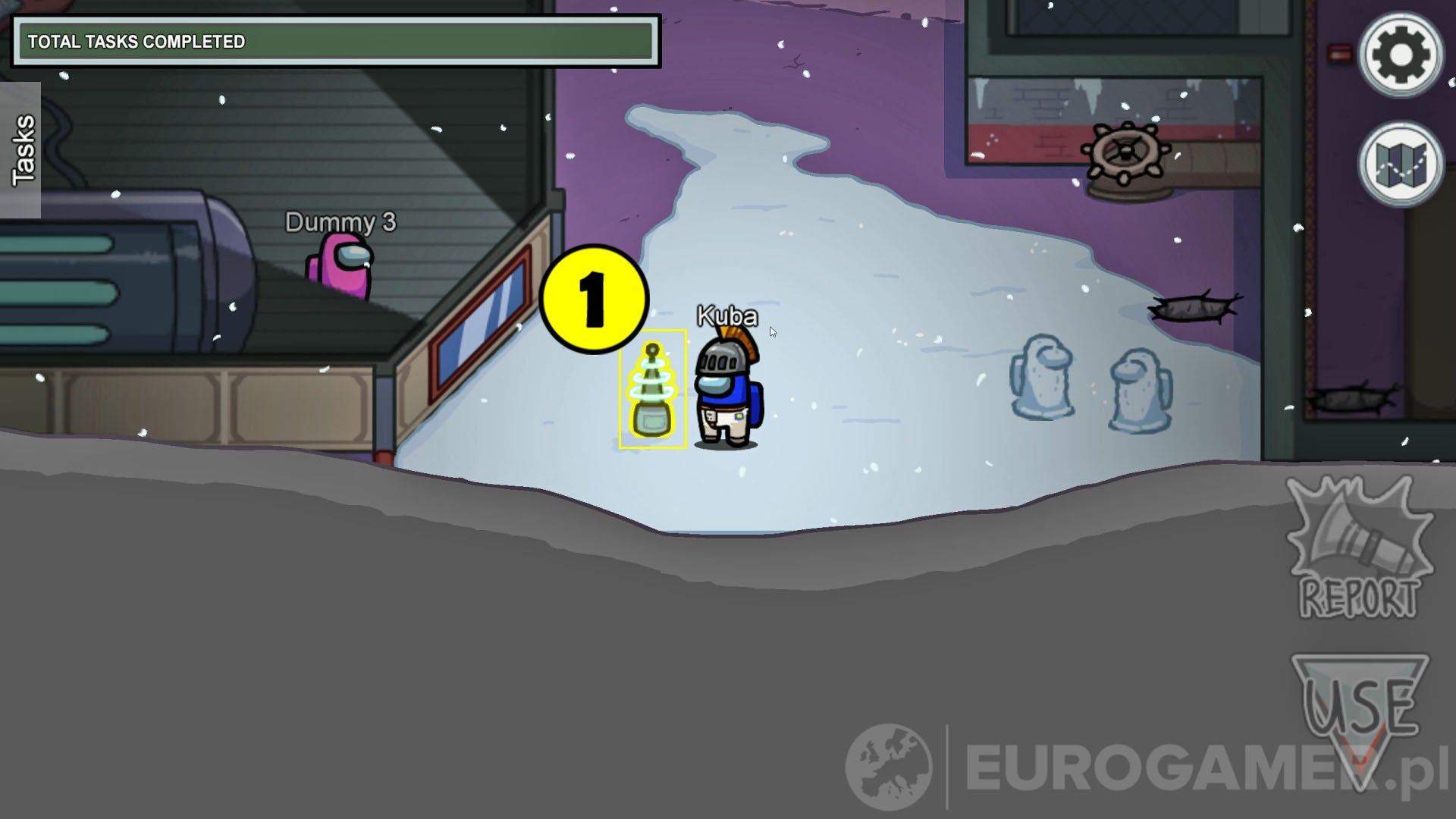 Among Us - zadanie (task): fix weather node | Eurogamer.pl