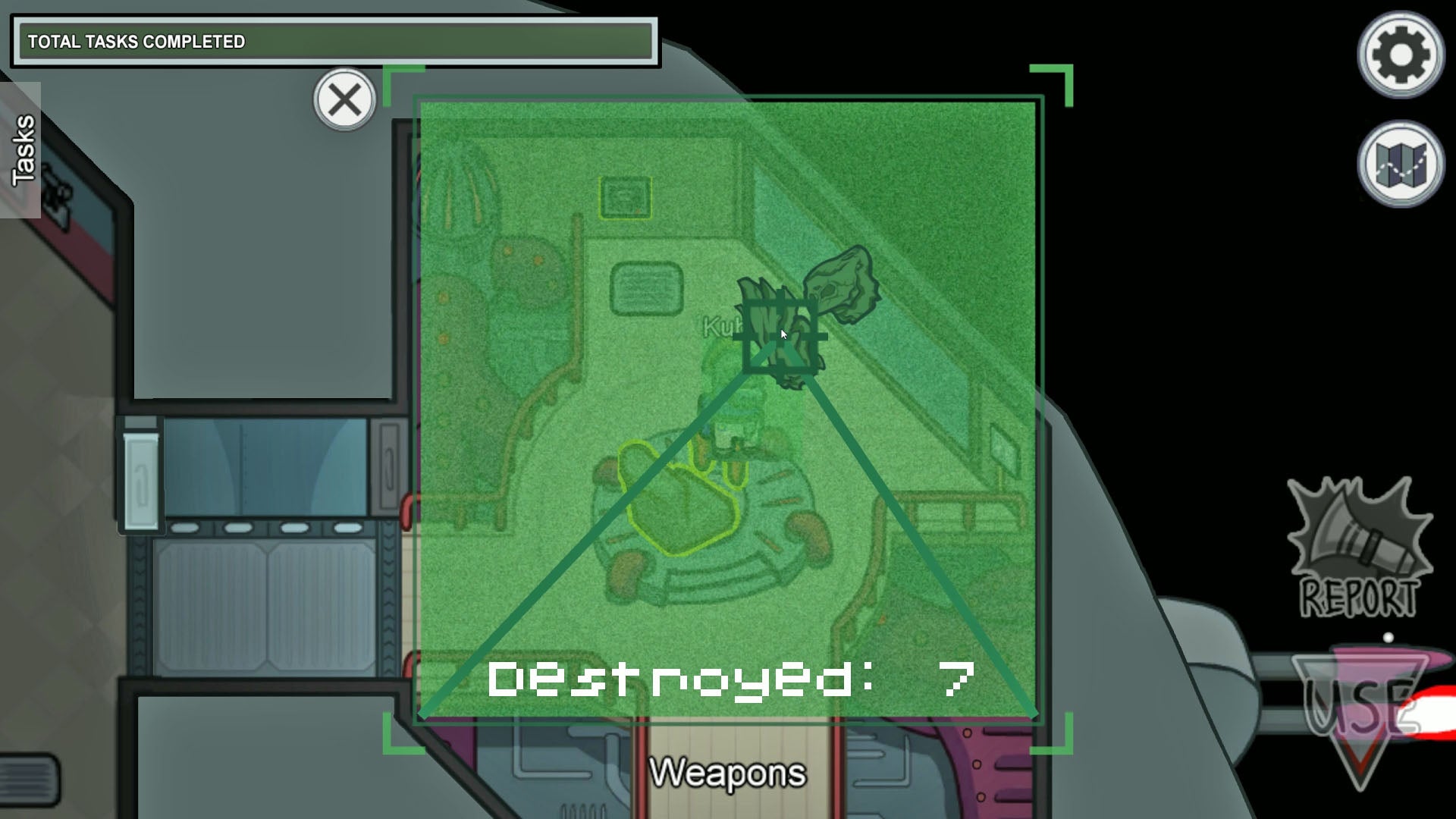 Among Us - zadanie (task): clear asteroids | Eurogamer.pl