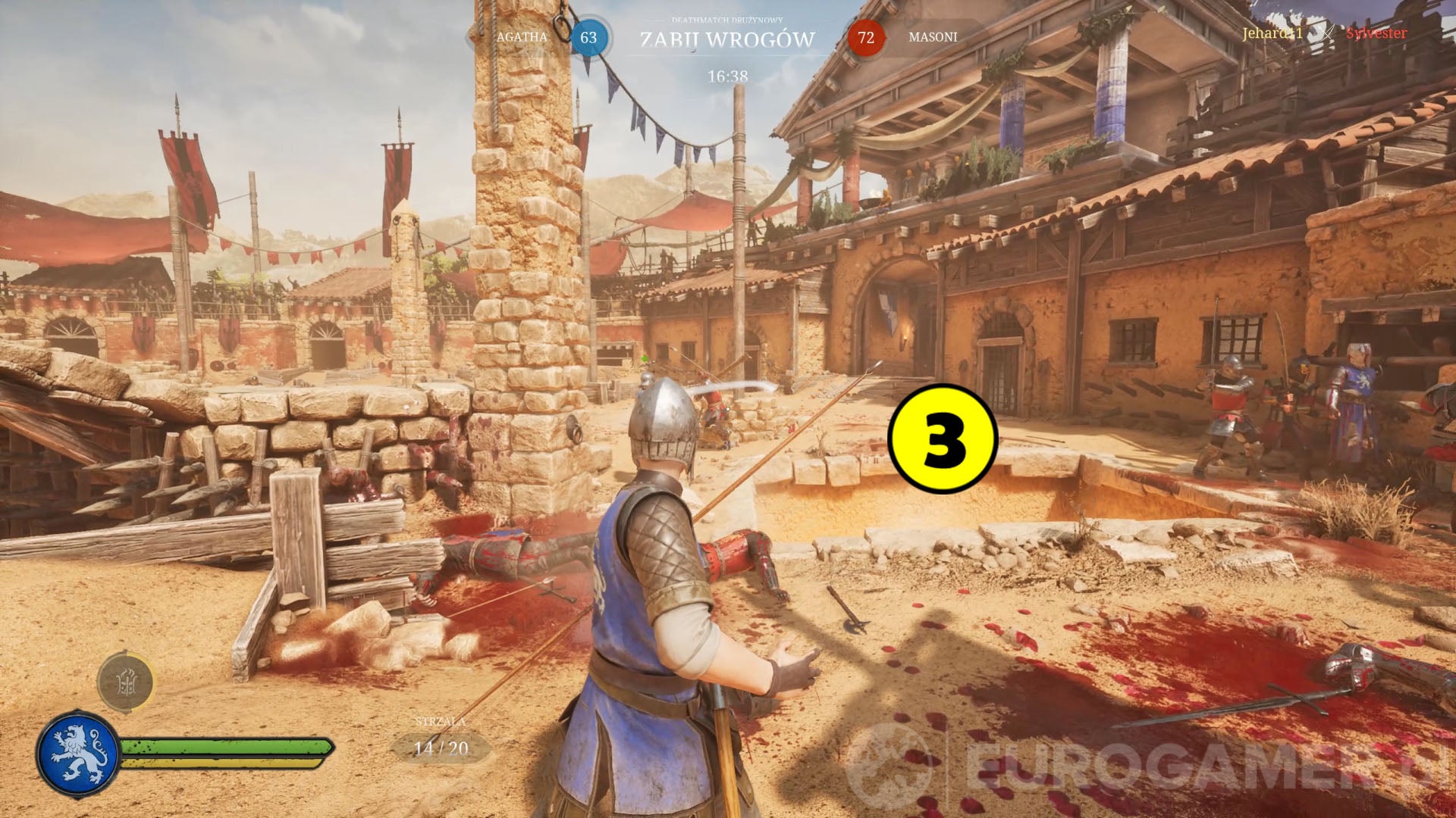 Chivalry 2 - Arena walk: intensywne starcia, pułapki | Eurogamer.pl