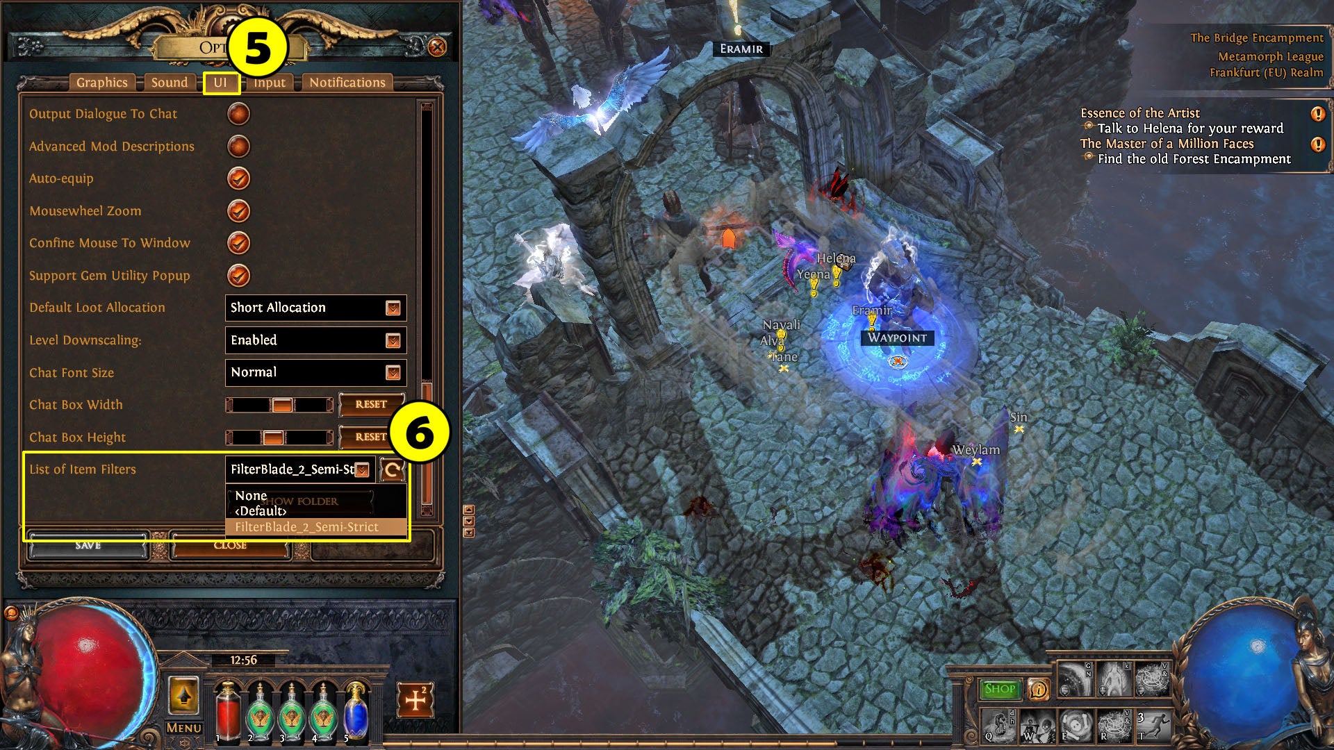 Path of Exile - filtr lootu, Filterblade | Eurogamer.pl