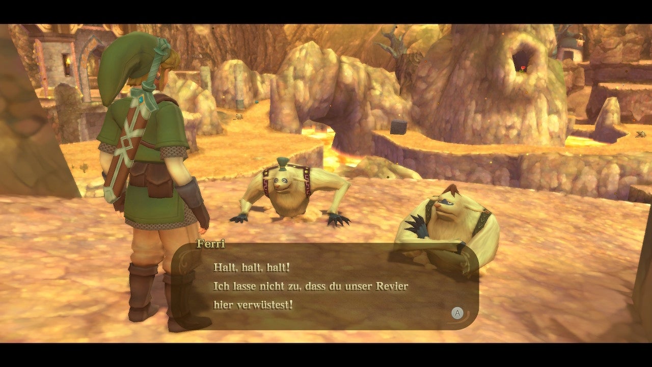 Zelda: Skyward Sword HD - Vulkan Eldin: Donnerblumen, Lava und die ...