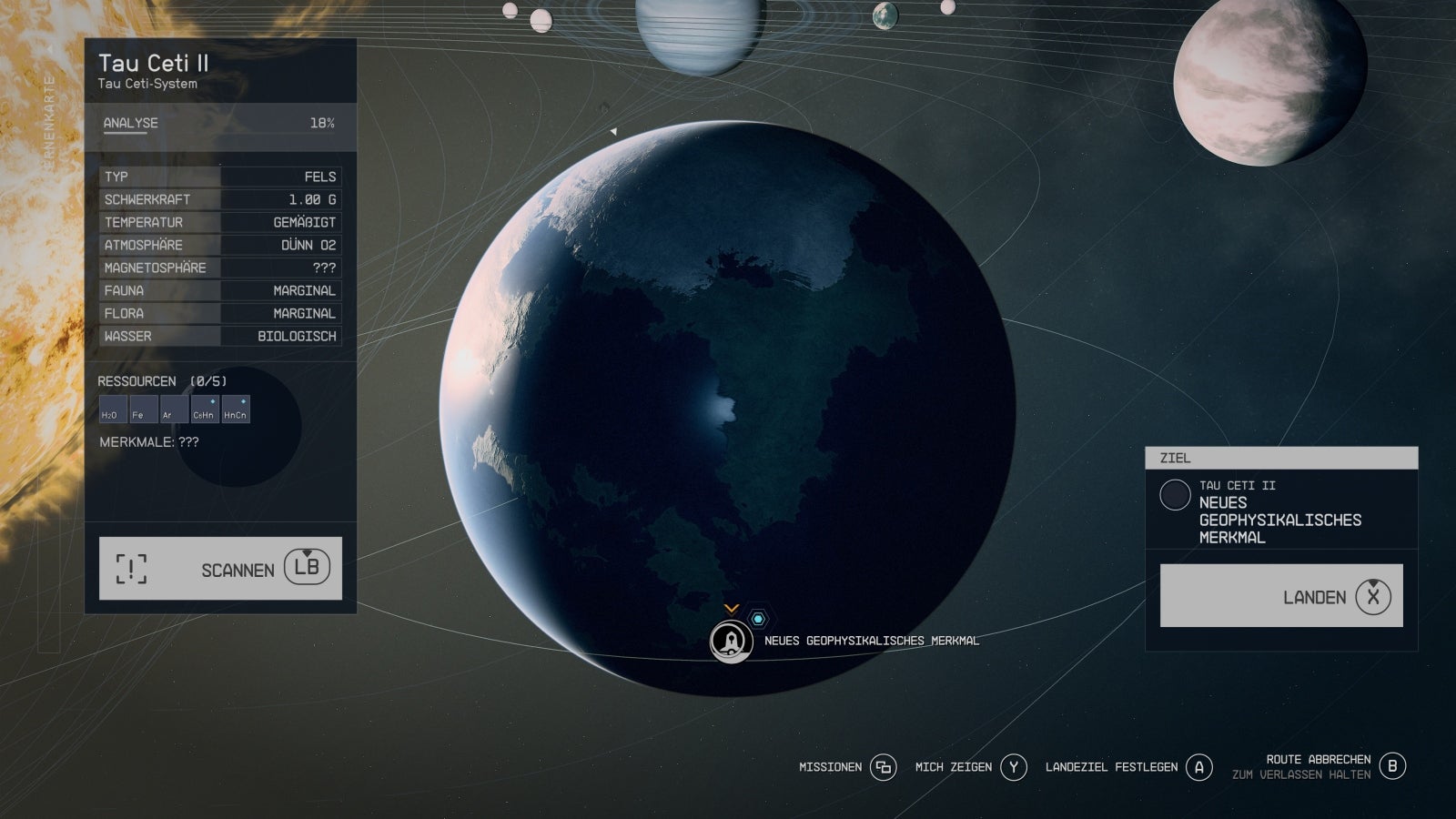 Starfield: Ins Unbekannte - Auge betreten, Tempel Eta, Verzerrungen auf ...