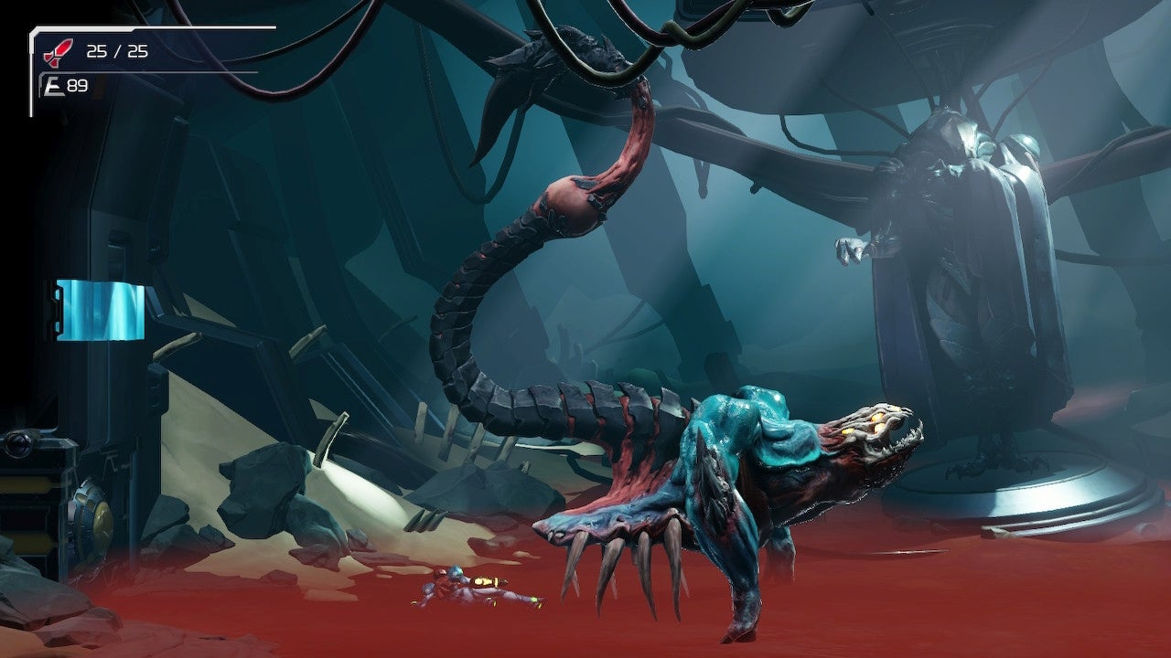 Metroid Dread: Corpius besiegen, den ersten Boss in Artaria | Eurogamer.de