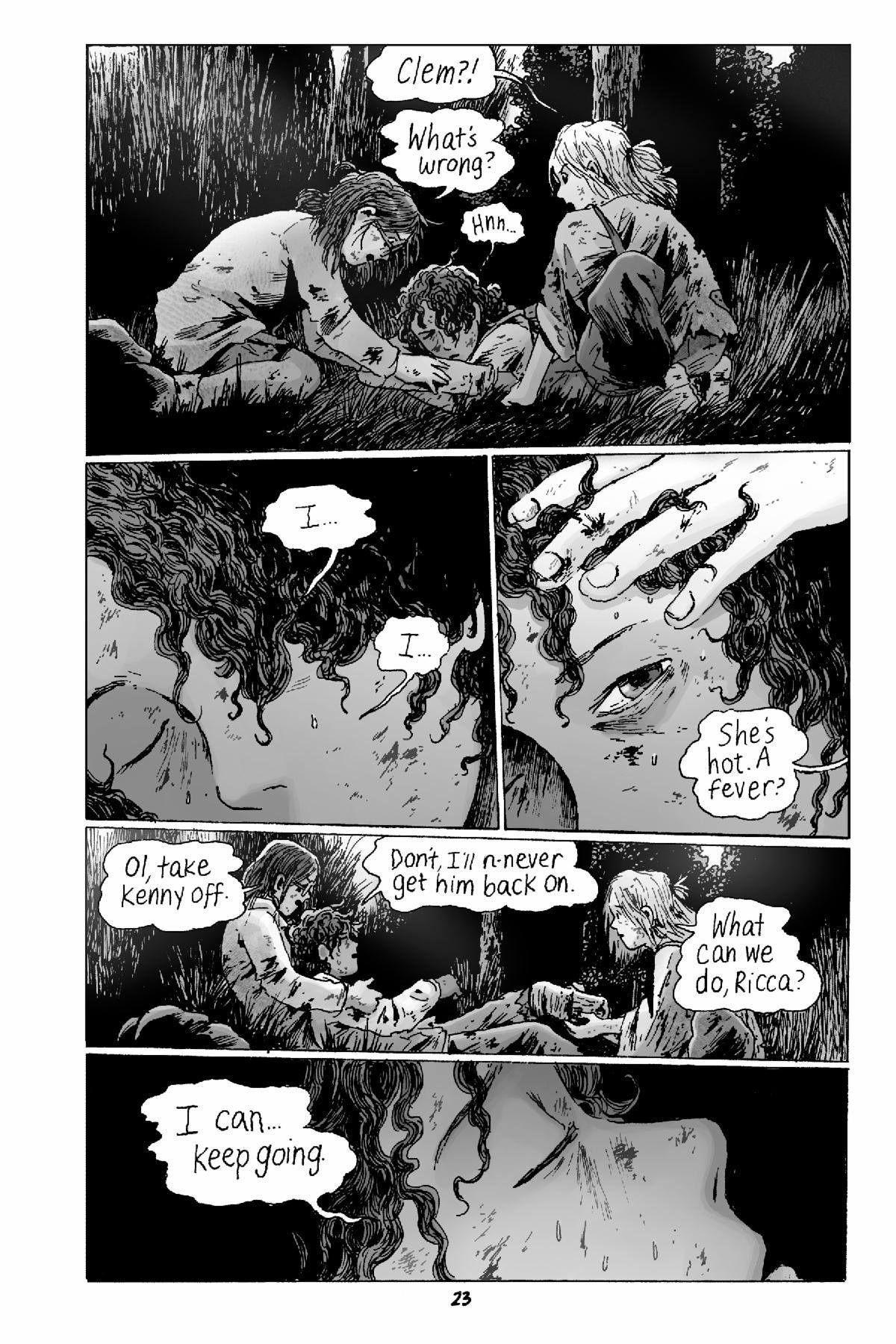 Inside Clementine Book Two By Tillie Walden And The Ya Continuation Of The Walking Dead Saga