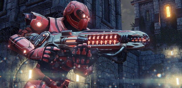 Cool Movement Tricks In Throwback Arena FPS Toxikk | Rock Paper Shotgun