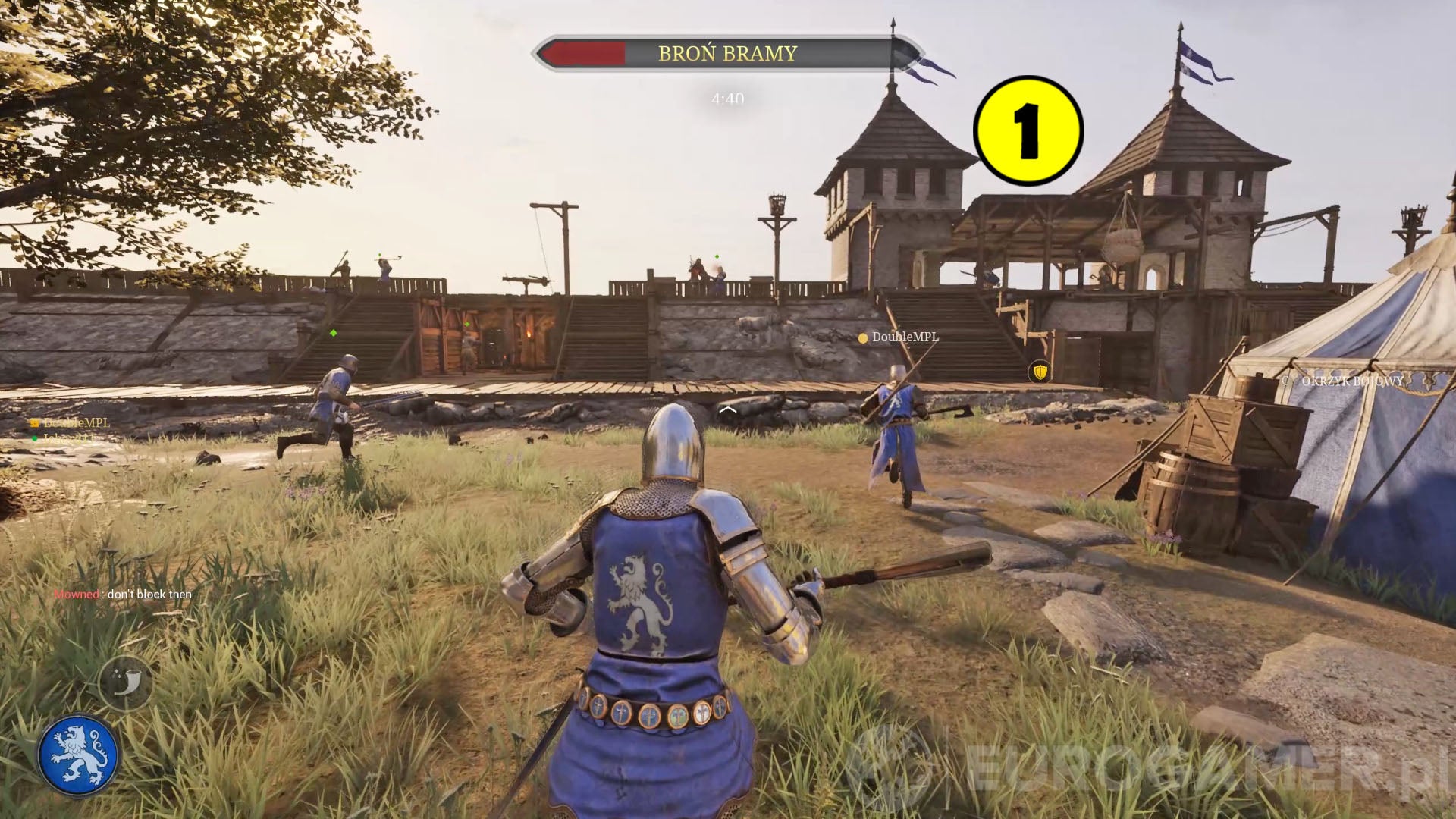 Chivalry 2 - Rzeź Coxwell: brama, kradzież złota, szturm | Eurogamer.pl