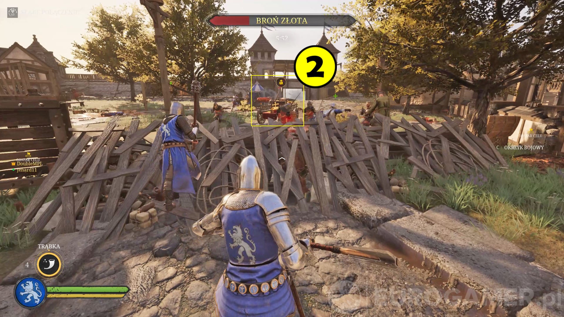 Chivalry 2 - Rzeź Coxwell: brama, kradzież złota, szturm | Eurogamer.pl