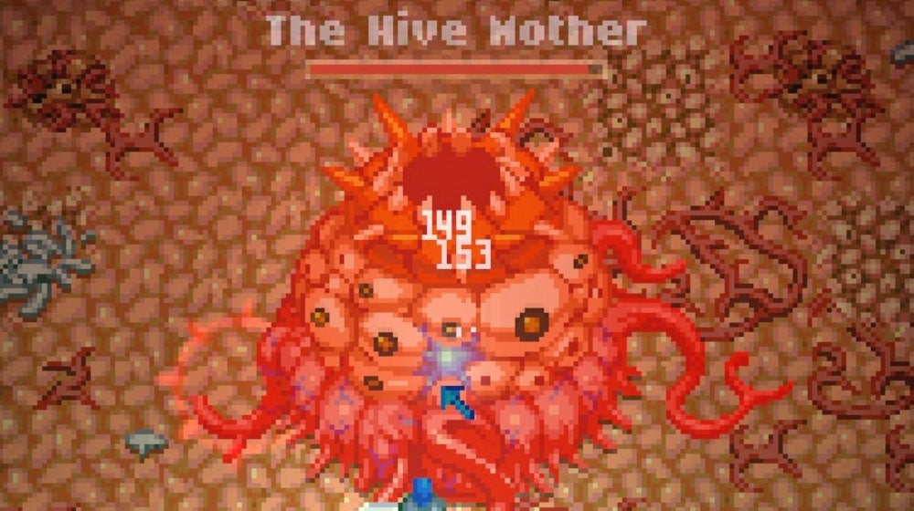 Core Keeper - trzeci boss: Hive Mother | Eurogamer.pl
