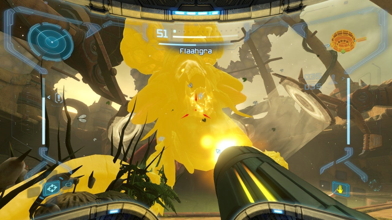 Metroid Prime Remaster: Flaahgra besiegen, Boss in den Ruinen der Chozo ...